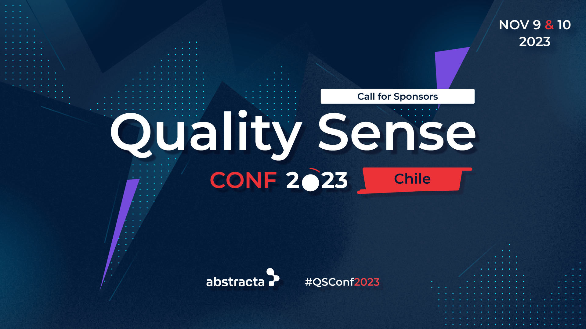 Call for Sponsors for Quality Sense Conf 2023 | Abstracta